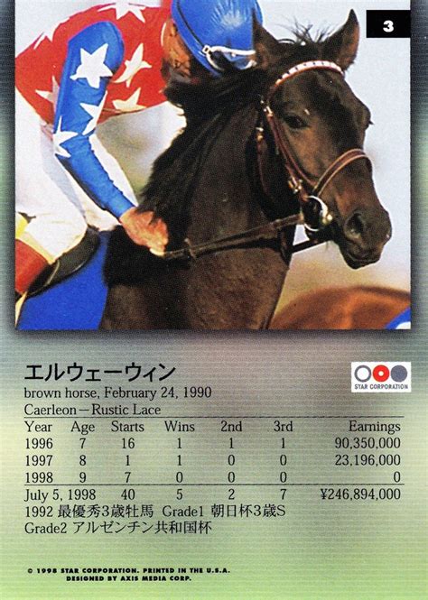 エルウェーウィンフォイル仕様「the Classic 1998 Road To The Winner」no3 カードショップ うるま屋