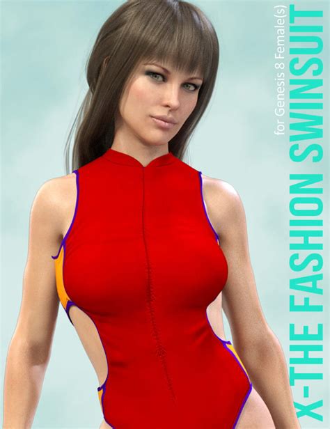 X The Fashion Swimsuit Genesis 8 Females Render State