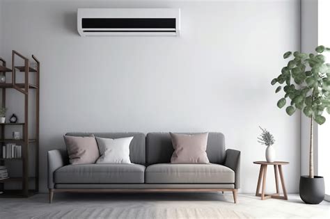 Premium Ai Image Air Conditioner Stylish Room Generate Ai