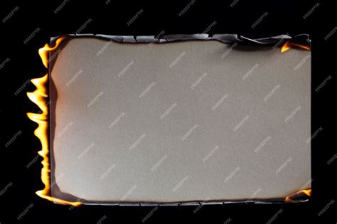 불타는 종이 배경 정물화 무료 사진