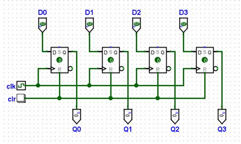 4bit積算回路の設計方法