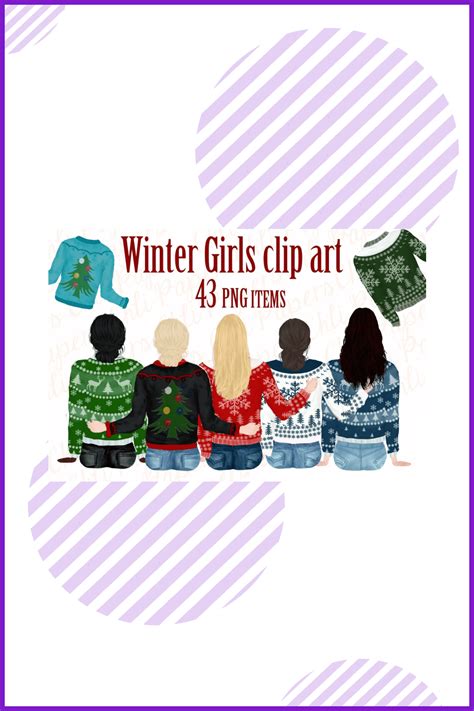 Best Friends Girls Clipart