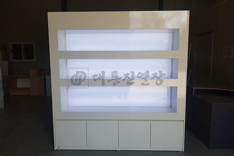M47 Led 간접조명 화장품 진열대 1559009487 대통진열장 안내데스크 진열장진열대장식장 맞춤 제작 전문 업체