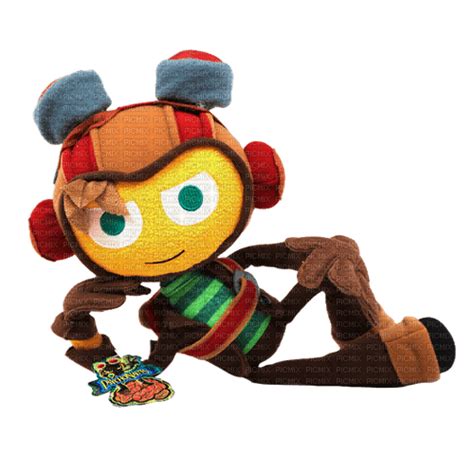 Razputin Aquato Psychonauts Raz Plush Playstation Psychic Video Game Psi Stuffed