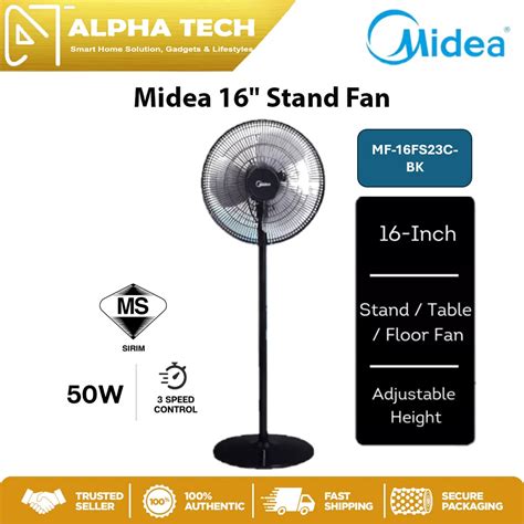 Midea 16 Inch MF 16FS23C BK DENN 16 DSF 16 KHIND 16 SF 1682SE