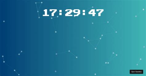 React Particle Animation Examples CodeSandbox