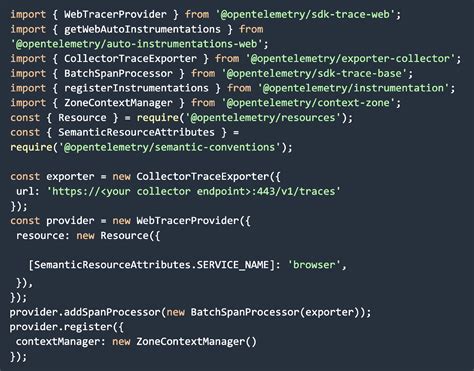 opentelemetry browser instrumentation honeycomb