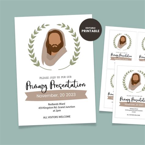 Lds Primary Program Etsy