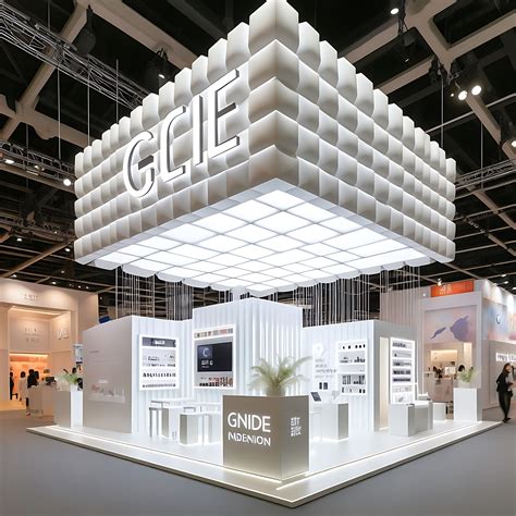 Cube Structure Hoisting Exhibition Stand Behance