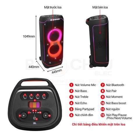 Loa JBL PartyBox Ultimate 1100W Giá Rẻ New 2024