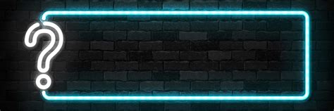 템플릿 장식 및 벽 배경에 덮고 질문 프레임 로고의 벡터 현실적인 고립 된 네온 기호 퀴즈의 개념과 퀴즈를 알고 계셨습니까