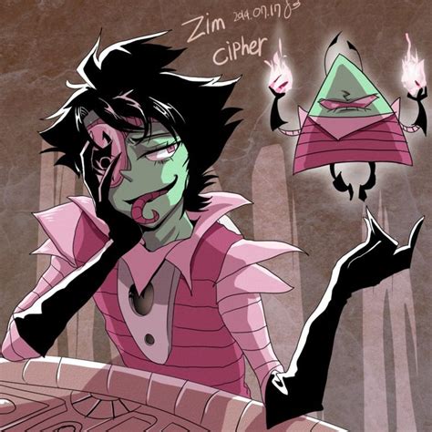 Zim Cipher By Ohthree On Deviantart Invader Zim Characters Invader