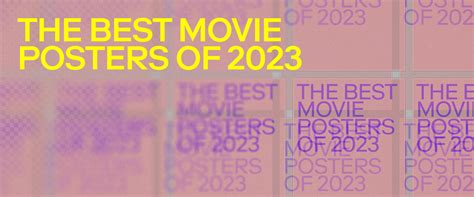 The Best Movie Posters Of 2023 On Notebook Mubi