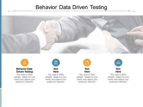 Behavior Data Driven Testing Ppt Powerpoint Presentation Portfolio Cpb