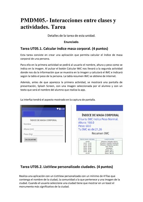 Programación Multimedia Y Dispositivos Móviles Tarea 05 Pmdm05