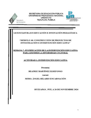 Módulo 9 Reflexión y Acción Educativa Actividad 3 Esquemas de Studocu