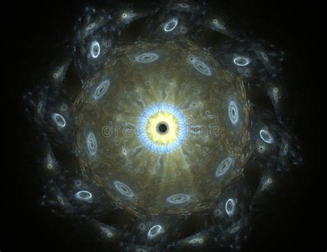 基本粒子系列 抽象分数维互相作用关于核物理科学和图形设计形成 库存例证 插画 包括有 曲线 奥妙 107085913