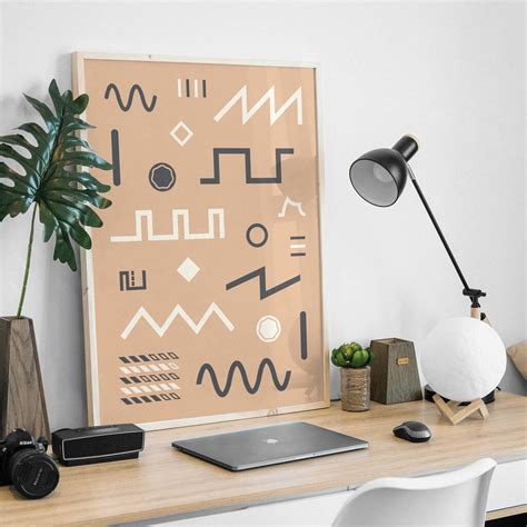 Synth Waveform Print Synthesizer Music Poster By Thirty Forest