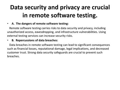 Ppt Ensuring Data Security And Privacy In Remote Software Powerpoint Presentation Id 12314164