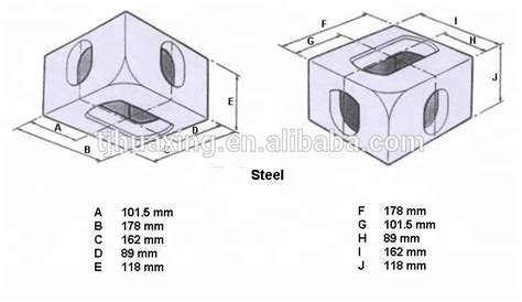 Casting Steel Iso Container Corner Block Buy High Quality Iso