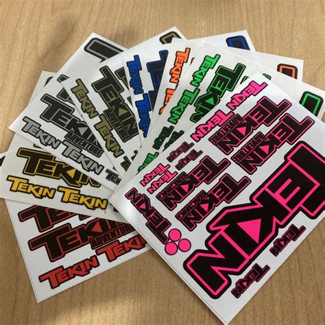 Tekin Decal Sheet RC Car Parts RC Boats