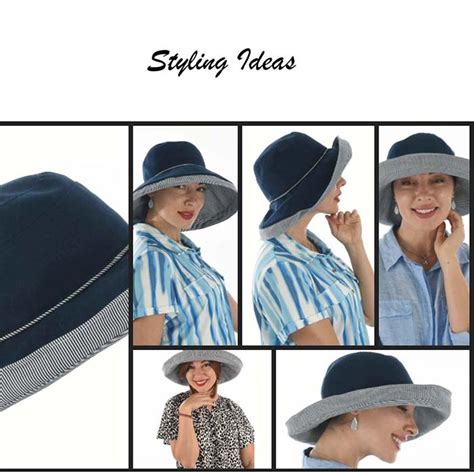 Women Ladies Foldable Packable Bendable Cotton Linen Wide Brim Sun Hat Sydney Australia Wholesale