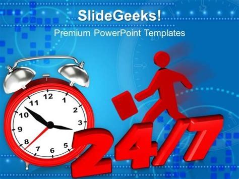 Clock Time Planning PowerPoint Templates And PowerPoint Themes