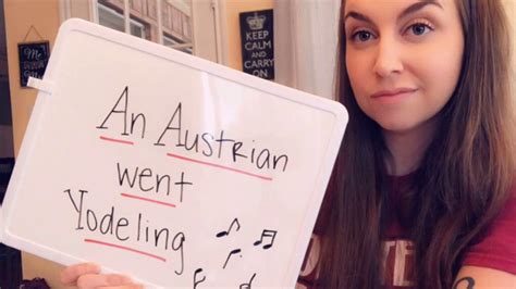 An Austrian Went Yodeling Lesson Youtube
