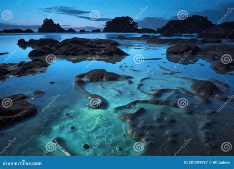 Bioluminescent Foam Stock Illustrations 5 Bioluminescent Foam Stock