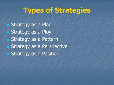 PPT Chapter 1 What Is Strategy The Strategic Management Process