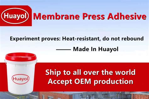 Huayol Pvc Vacuum Membrane Press Adhesive Henkel Formula Membrane