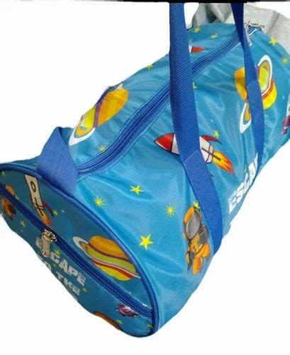 Blue Travel Printed Duffle Bag At ₹ 265 In New Delhi Id 2851580181212