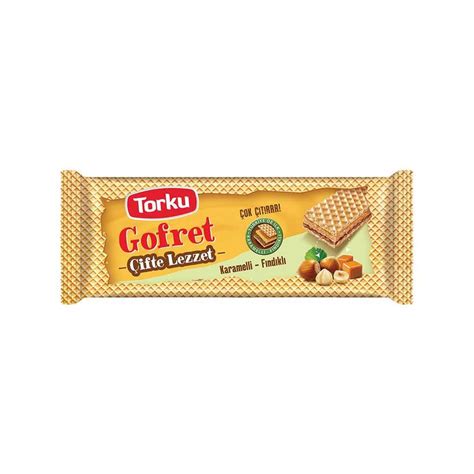 Torku Gofret Karamelli Fındıklı 142 Gr