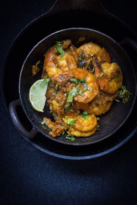 Royyala Koora Andhra Style Prawns Curry Recipe Prawn Curry