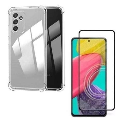 Kit Capa Capinha Anti Impactos Pelicula Vidro 3d Para Samsung Galaxy