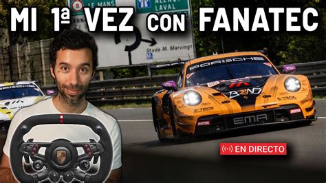 🔴estreno Fanatec Csl Dd Y Volante De Mclaren Y Porsche En Iracing Y Le