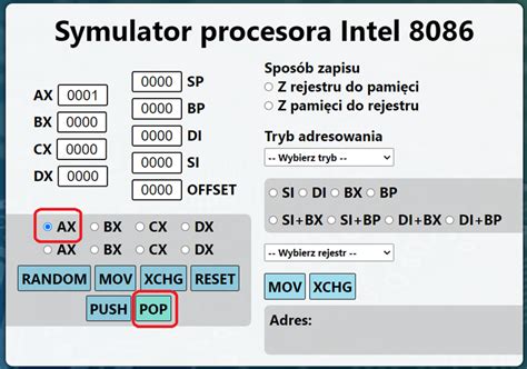 Github Knizinsky Intel 8086 Simulator