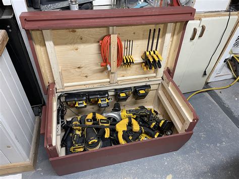 Job Site Tool Box Plan Etsy