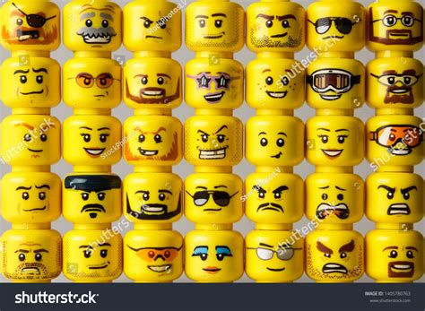 Happy Lego Faces