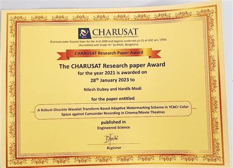 dr hardik modi on linkedin charusat cspit depstar research scopus