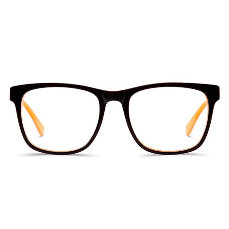 Lyuba Square Orange Glasses