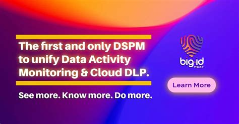 Dspm Datasecurity Datavisibility Cloudsecurity Activitymonitoring… Bigid