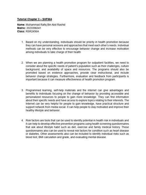 Exercise Chapter 2 Pdf