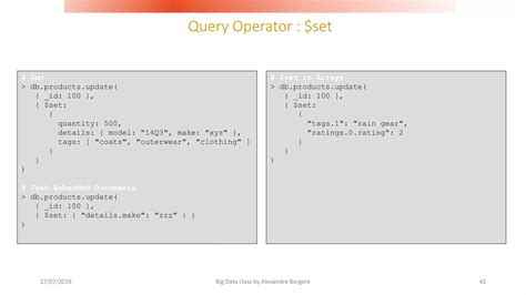 Big Dataclasses 2019nosql Ppt