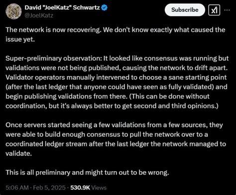 Ripple Cto Explains Xrp Ledger Crash—heres What Happened Brave New Coin