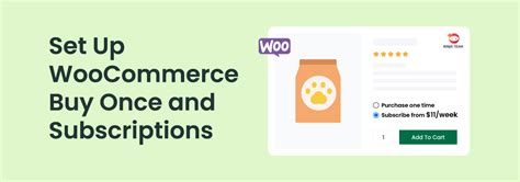 Set Up Buy Once Or Subscribe For Woocommerce Subscriptions