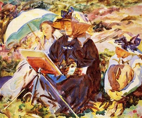John Singer Sargent Watercolor Art