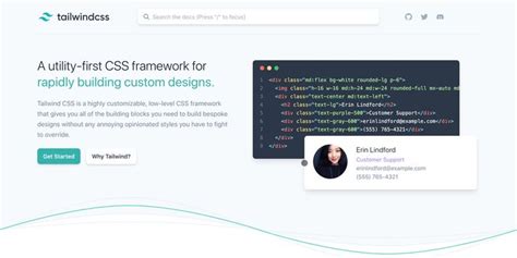 hot new product on product hunt tailwind css a utility first css