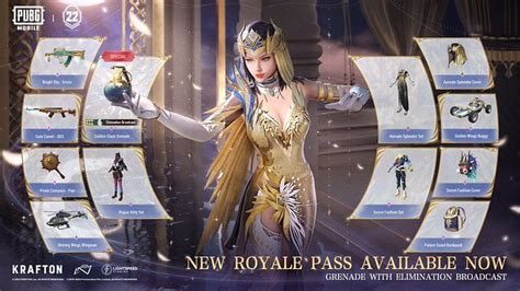 Pubg Mobile Royale Pass Month 22 Rewards Price End Date And More