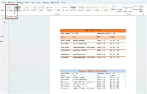 How To Save The Formatting Of Tables In Word Excel At Work